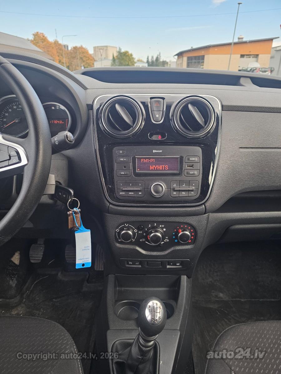 Beige Dacia Dokker 2021 in Paide, with an engine capacity of 1.50 L and mileage of 177 thousand km for 7990 €, photo 11 on AUTOMOTO.COM.LV