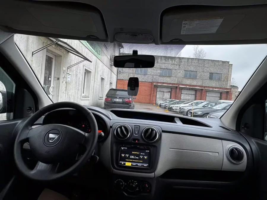 Черный Дачия Доккер 2014 в Даугавпилс, объемом двигателя 1.50 л и пробегом 212 тыс. км за 3950 €, фото 13 на AUTOMOTO.COM.LV