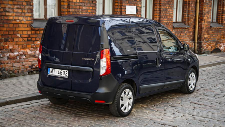 Zils Dacia Dokker 2021 Rīga, ar dzinēja tilpumu 1.50 L un nobraukumu 150 tūkst. km par 5950 €, foto 5 vietnē AUTOMOTO.COM.LV