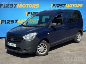 Zils Dacia Dokker 2015 Rīga, ar dzinēja tilpumu 1.50 L un nobraukumu 164 tūkst. km par 3950 €, foto  vietnē AUTOMOTO.COM.LV