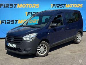 Blue Dacia Dokker 2015 in Riga, with an engine capacity of 1.50 L and mileage of 164 thousand km for 3950 €, photo  on AUTOMOTO.COM.LV