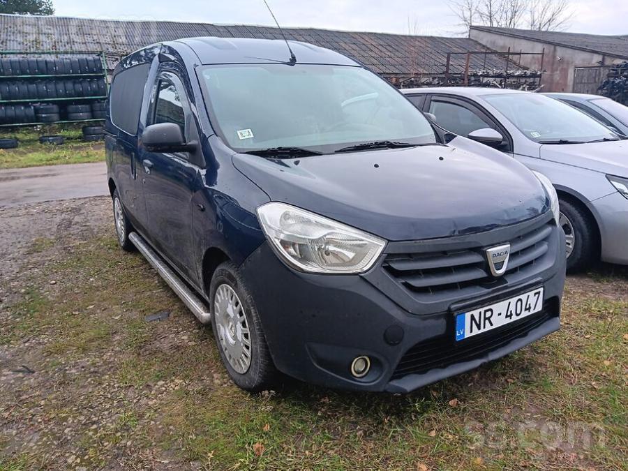 Zils Dacia Dokker 2013 Ogre, ar dzinēja tilpumu 1.50 L un nobraukumu 280 tūkst. km par 3000 €, foto 2 vietnē AUTOMOTO.COM.LV
