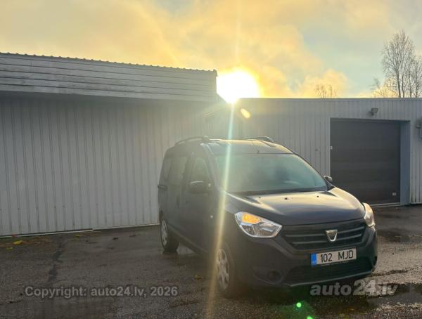 Zils Dacia Dokker 2013 Tallina, ar dzinēja tilpumu 1.60 L un nobraukumu 278 tūkst. km par 2990 €, foto 1 vietnē AUTOMOTO.COM.LV