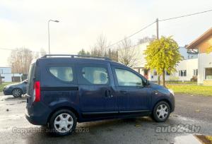 Blue Dacia Dokker 2013 in Tallinn, with an engine capacity of 1.60 L and mileage of 278 thousand km for 2990 €, photo 6 on AUTOMOTO.COM.LV