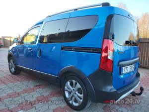 Blue Dacia Dokker 2016 in Tallinn, with an engine capacity of 1.50 L and mileage of 212 thousand km for 4999 €, photo 5 on AUTOMOTO.COM.LV
