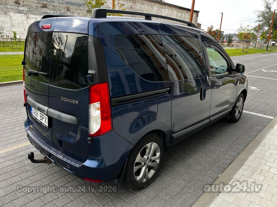 Синий Дачия Доккер 2016 в Таллин, объемом двигателя 1.50 л и пробегом 122 тыс. км за 4999 €, фото 5 на AUTOMOTO.COM.LV