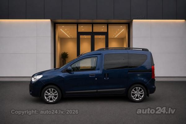 Blue Dacia Dokker 2016 in Tallinn, with an engine capacity of 1.50 L and mileage of 122 thousand km for 4999 €, photo 1 on AUTOMOTO.COM.LV