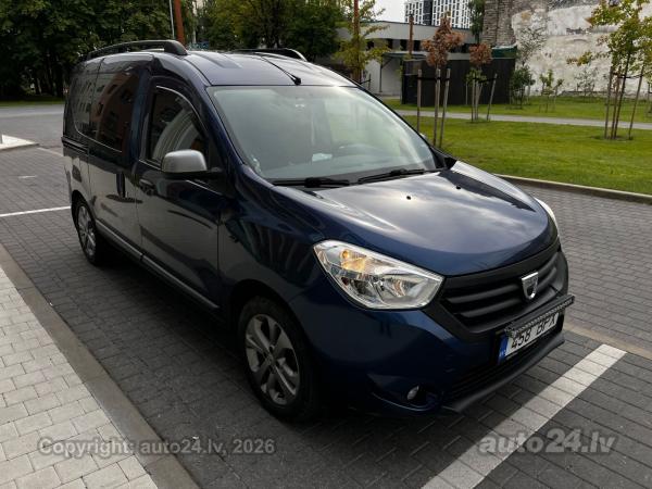 Blue Dacia Dokker 2016 in Tallinn, with an engine capacity of 1.50 L and mileage of 122 thousand km for 4999 €, photo 4 on AUTOMOTO.COM.LV