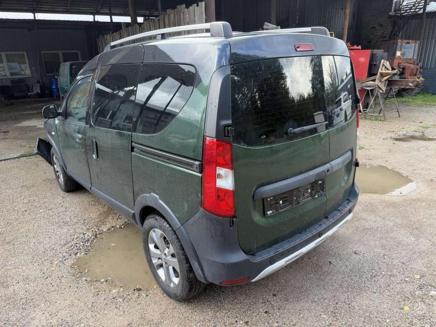 Zaļš Dacia Dokker 2017 Kauņa, ar dzinēja tilpumu 1.20 L un nobraukumu 115 tūkst. km par 2350 €, foto 3 vietnē AUTOMOTO.COM.LV