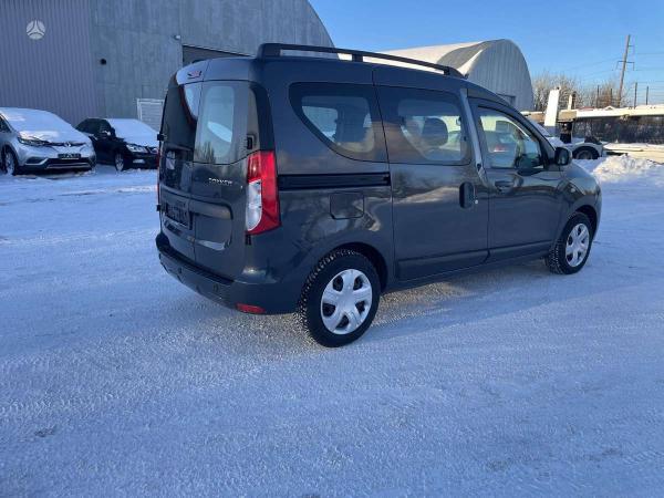 Grey Dacia Dokker 2014 in Radviliskis, with an engine capacity of 1.20 L and mileage of 98 thousand km for 5100 €, photo 4 on AUTOMOTO.COM.LV