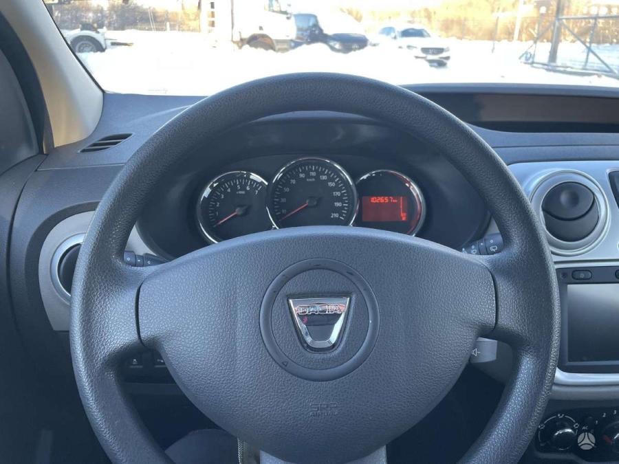 Grey Dacia Dokker 2014 in Radviliskis, with an engine capacity of 1.20 L and mileage of 98 thousand km for 5100 €, photo 10 on AUTOMOTO.COM.LV