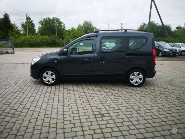 Grey Dacia Dokker 2014 in Radviliskis, with an engine capacity of 1.20 L and mileage of 97 thousand km for 4650 €, photo 2 on AUTOMOTO.COM.LV