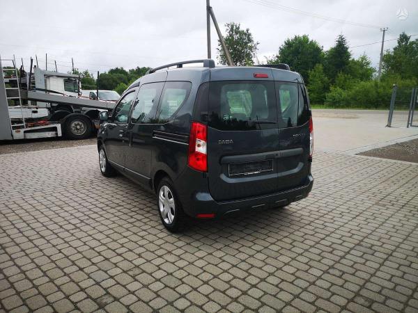 Grey Dacia Dokker 2014 in Radviliskis, with an engine capacity of 1.20 L and mileage of 97 thousand km for 4650 €, photo 3 on AUTOMOTO.COM.LV