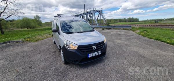 Pelēks Dacia Dokker 2015 Bauska, ar dzinēja tilpumu 1.50 L un nobraukumu 155 tūkst. km par 3200 €, foto 2 vietnē AUTOMOTO.COM.LV