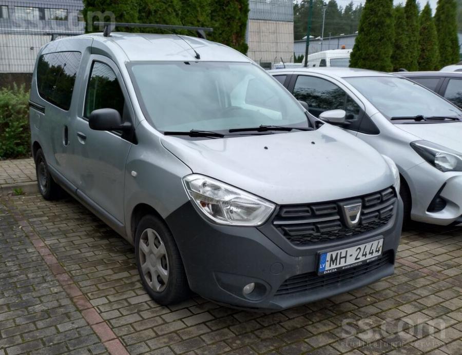 Pelēks Dacia Dokker 2019 Rīga, ar dzinēja tilpumu 1.50 L un nobraukumu 241 tūkst. km par 2800 €, foto 3 vietnē AUTOMOTO.COM.LV