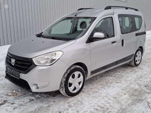 Pelēks Dacia Dokker 2014 Ukmergė, ar dzinēja tilpumu 1.20 L un nobraukumu 165 tūkst. km par 3250 €, foto  vietnē AUTOMOTO.COM.LV