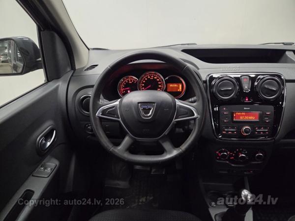 Grey Dacia Dokker 2019 in Tallinn, with an engine capacity of 1.60 L and mileage of 126 thousand km for 6900 €, photo 11 on AUTOMOTO.COM.LV