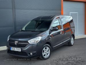 Grey Dacia Dokker 2020 in Kuressaare, with an engine capacity of 1.50 L and mileage of 180 thousand km for 6950 €, photo  on AUTOMOTO.COM.LV