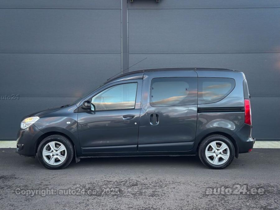 Grey Dacia Dokker 2020 in Kuressaare, with an engine capacity of 1.50 L and mileage of 180 thousand km for 6950 €, photo 3 on AUTOMOTO.COM.LV