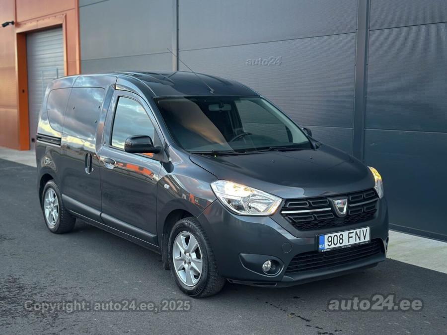Grey Dacia Dokker 2020 in Kuressaare, with an engine capacity of 1.50 L and mileage of 180 thousand km for 6950 €, photo 5 on AUTOMOTO.COM.LV