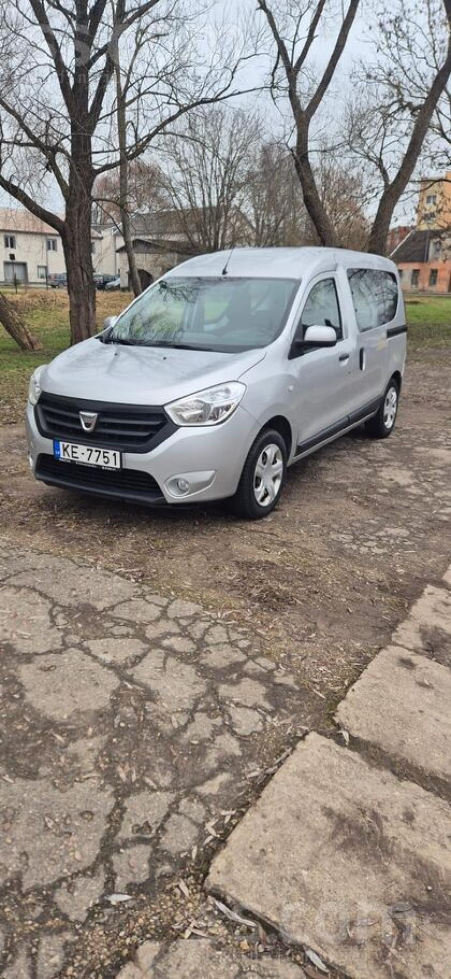 Dacia Dokker 2015 Dobele, ar dzinēja tilpumu 1.50 L un nobraukumu 91 tūkst. km par 4235 €, foto 1 vietnē AUTOMOTO.COM.LV
