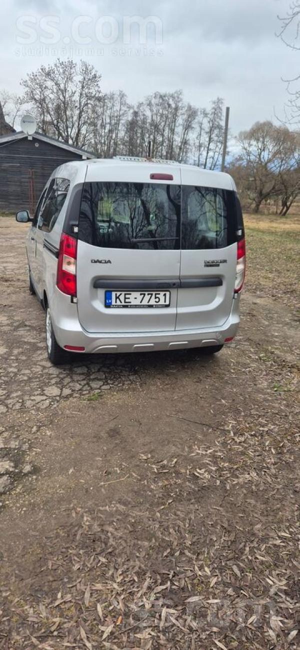 Dacia Dokker 2015 Dobele, ar dzinēja tilpumu 1.50 L un nobraukumu 91 tūkst. km par 4235 €, foto 3 vietnē AUTOMOTO.COM.LV