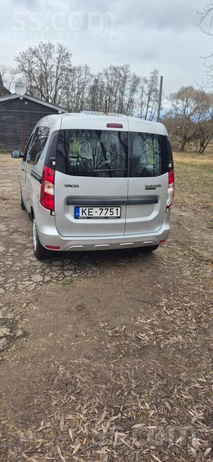Dacia Dokker 2015 Dobele, ar dzinēja tilpumu 1.50 L un nobraukumu 91 tūkst. km par 4235 €, foto 3 vietnē AUTOMOTO.COM.LV