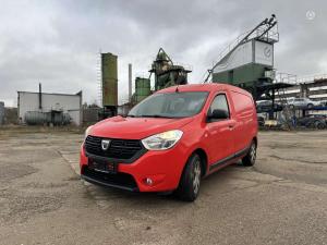 Red Dacia Dokker 2020 in Vilnius, with an engine capacity of 1.46 L and mileage of 290 thousand km for 4235 €, photo  on AUTOMOTO.COM.LV