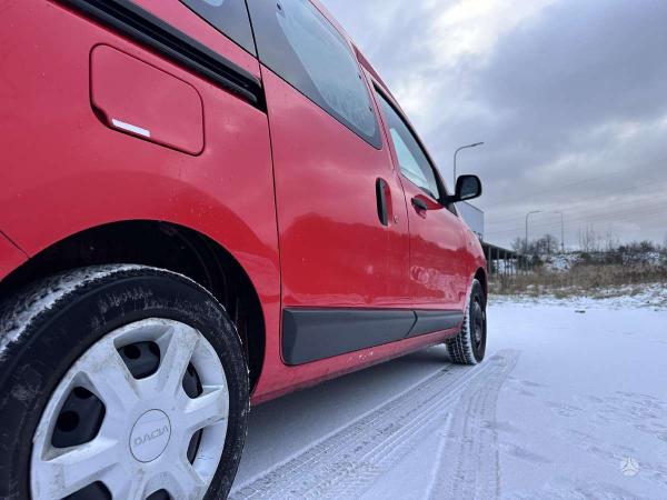 Red Dacia Dokker 2020 in Vilnius, with an engine capacity of 1.46 L and mileage of 282 thousand km for 4450 €, photo 6 on AUTOMOTO.COM.LV