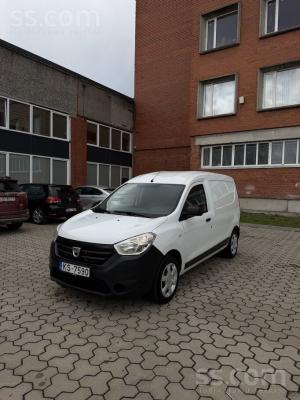 White Dacia Dokker 2017 in Riga, with an engine capacity of 1.50 L and mileage of 348 thousand km for 3700 €, photo 1 on AUTOMOTO.COM.LV