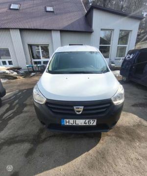 White Dacia Dokker 2014 in Vilnius, with an engine capacity of 1.60 L and mileage of 227 thousand km for 1331 €, photo 4 on AUTOMOTO.COM.LV