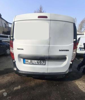 White Dacia Dokker 2014 in Vilnius, with an engine capacity of 1.60 L and mileage of 227 thousand km for 1331 €, photo 5 on AUTOMOTO.COM.LV