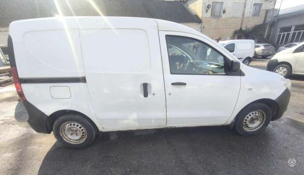 White Dacia Dokker 2014 in Vilnius, with an engine capacity of 1.60 L and mileage of 265 thousand km for 1150 €, photo 2 on AUTOMOTO.COM.LV