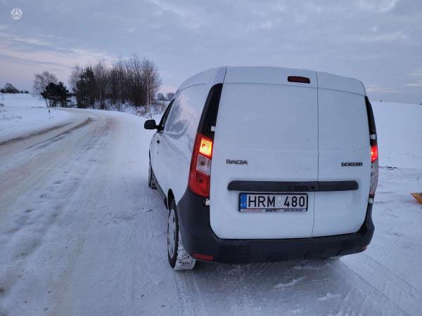 Белый Дачия Доккер 2015 в Электренай, объемом двигателя 1.50 л и пробегом 272 тыс. км за 2895 €, фото 5 на AUTOMOTO.COM.LV
