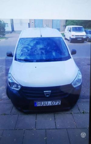 Balts Dacia Dokker 2015 Viļņa, ar dzinēja tilpumu 1.50 L un nobraukumu 278 tūkst. km par 799 €, foto  vietnē AUTOMOTO.COM.LV