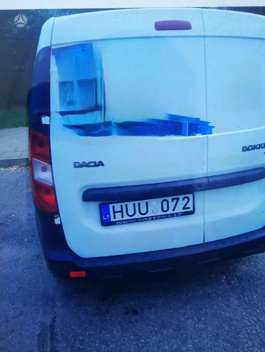 Balts Dacia Dokker 2015 Viļņa, ar dzinēja tilpumu 1.50 L un nobraukumu 278 tūkst. km par 799 €, foto 5 vietnē AUTOMOTO.COM.LV
