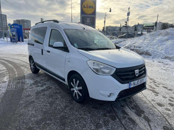 Balts Dacia Dokker 2013 Viļņa, ar dzinēja tilpumu 1.20 L un nobraukumu 182 tūkst. km par 3000 €, foto 1 vietnē AUTOMOTO.COM.LV