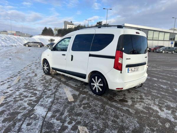 Balts Dacia Dokker 2013 Viļņa, ar dzinēja tilpumu 1.20 L un nobraukumu 182 tūkst. km par 3000 €, foto 5 vietnē AUTOMOTO.COM.LV