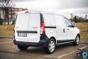 White Dacia Dokker 2014 in Riga, with an engine capacity of 1.50 L and mileage of 281 thousand km for 3590 €, photo 4 on AUTOMOTO.COM.LV
