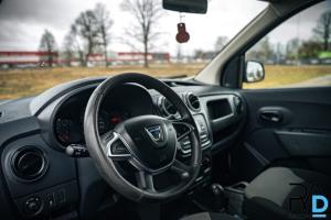 White Dacia Dokker 2014 in Riga, with an engine capacity of 1.50 L and mileage of 281 thousand km for 3590 €, photo 8 on AUTOMOTO.COM.LV