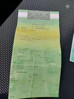 Белый Дачия Доккер 2018 в Паланга, объемом двигателя 1.46 л и пробегом 176 тыс. км за 5100 €, фото 9 на AUTOMOTO.COM.LV