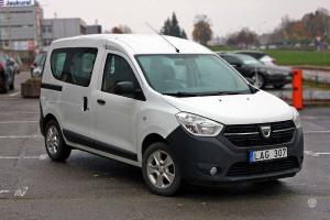White Dacia Dokker 2019 in Klaipeda, with an engine capacity of 1.46 L and mileage of 131 thousand km for 6500 €, photo  on AUTOMOTO.COM.LV