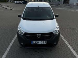 White Dacia Dokker 2019 in Kaunas, with an engine capacity of 1.46 L and mileage of 104 thousand km for 5800 €, photo 4 on AUTOMOTO.COM.LV