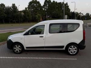 White Dacia Dokker 2019 in Kaunas, with an engine capacity of 1.46 L and mileage of 104 thousand km for 5800 €, photo 7 on AUTOMOTO.COM.LV