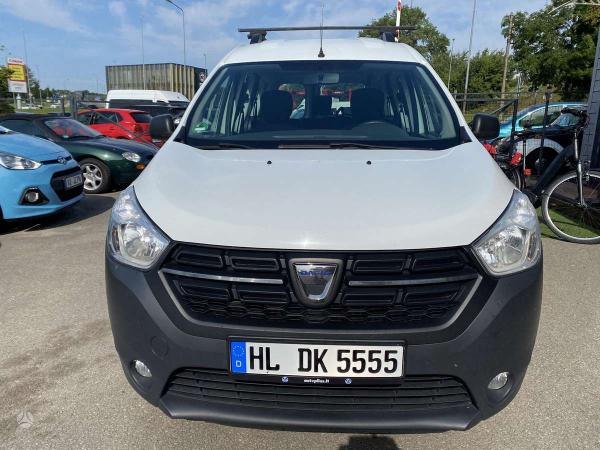 White Dacia Dokker 2019 in Klaipeda, with an engine capacity of 1.46 L and mileage of 185 thousand km for 6750 €, photo 3 on AUTOMOTO.COM.LV