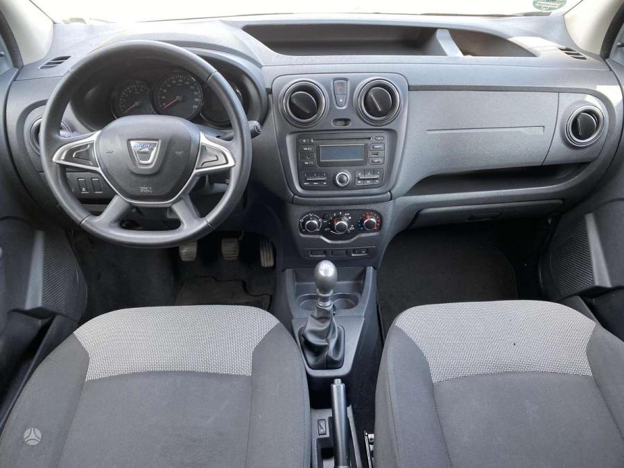 Balts Dacia Dokker 2019 Klaipėda, ar dzinēja tilpumu 1.46 L un nobraukumu 185 tūkst. km par 6750 €, foto 13 vietnē AUTOMOTO.COM.LV