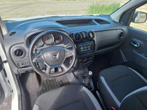 White Dacia Dokker 2019 in Marijampole, with an engine capacity of 1.20 L and mileage of 101 thousand km for 6650 €, photo 8 on AUTOMOTO.COM.LV