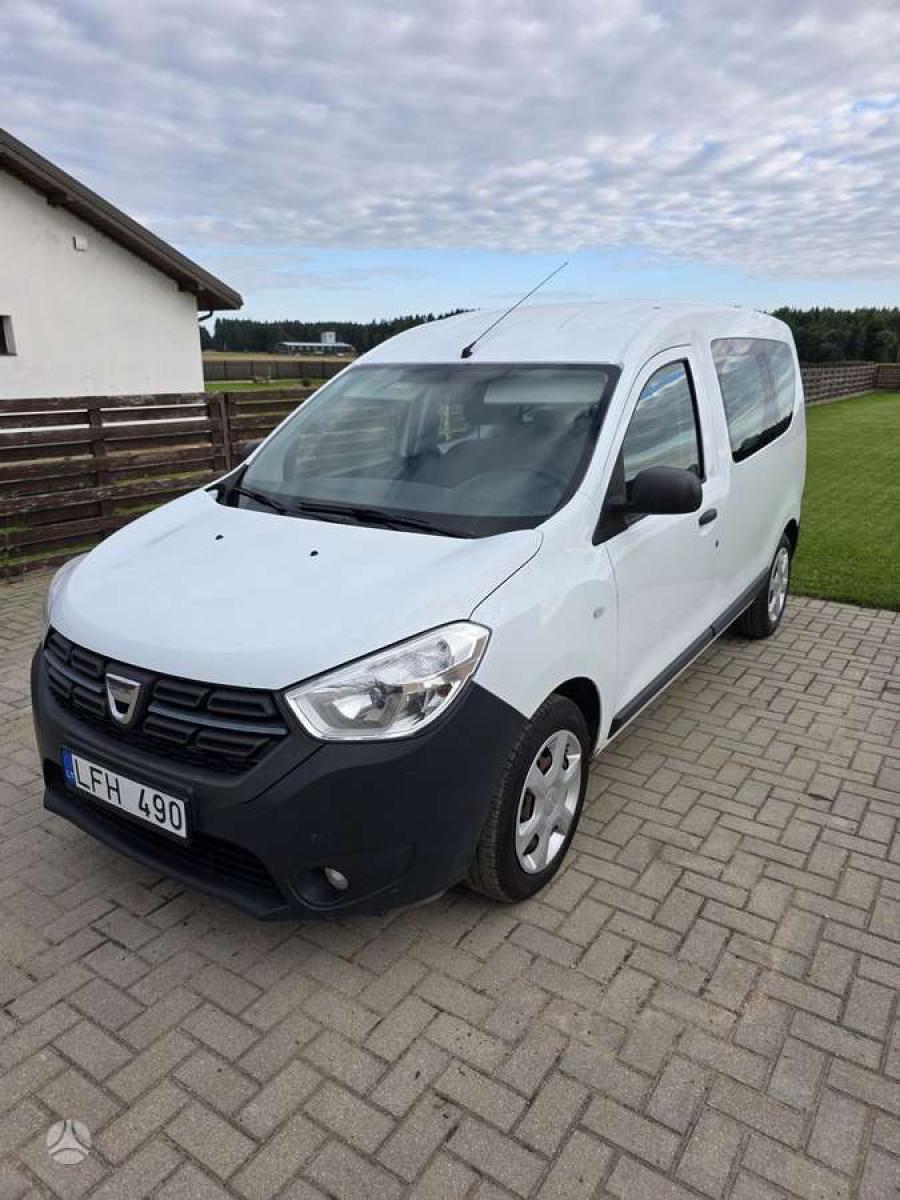 Balts Dacia Dokker 2019 Mažeikiai, ar dzinēja tilpumu 1.46 L un nobraukumu 291 tūkst. km par 4100 €, foto 3 vietnē AUTOMOTO.COM.LV