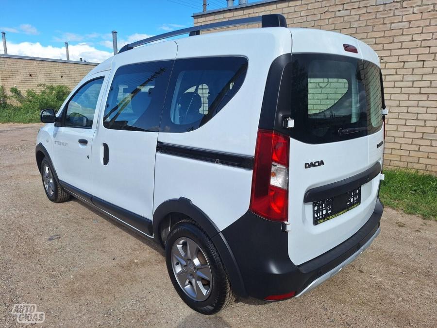 Balts Dacia Dokker 2019 Marijampole, ar dzinēja tilpumu 1.20 L un nobraukumu 101 tūkst. km par 6650 €, foto 3 vietnē AUTOMOTO.COM.LV