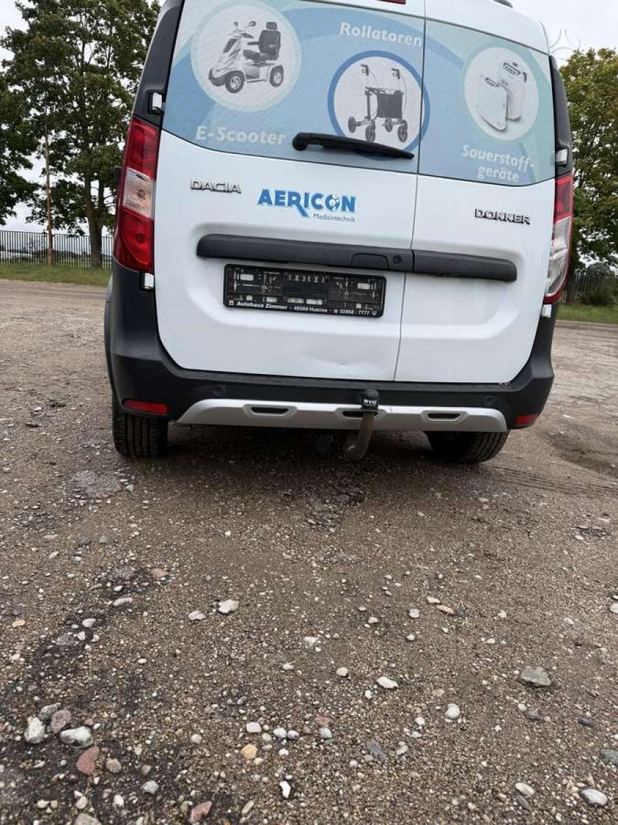 Balts Dacia Dokker 2020 Jurbarkas, ar dzinēja tilpumu 1.46 L un nobraukumu 145 tūkst. km par 5444 €, foto 3 vietnē AUTOMOTO.COM.LV